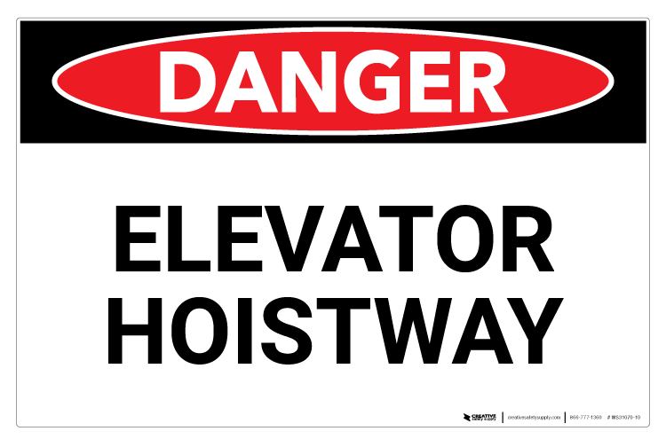 Elevator Signs | Creative Safety Supply
