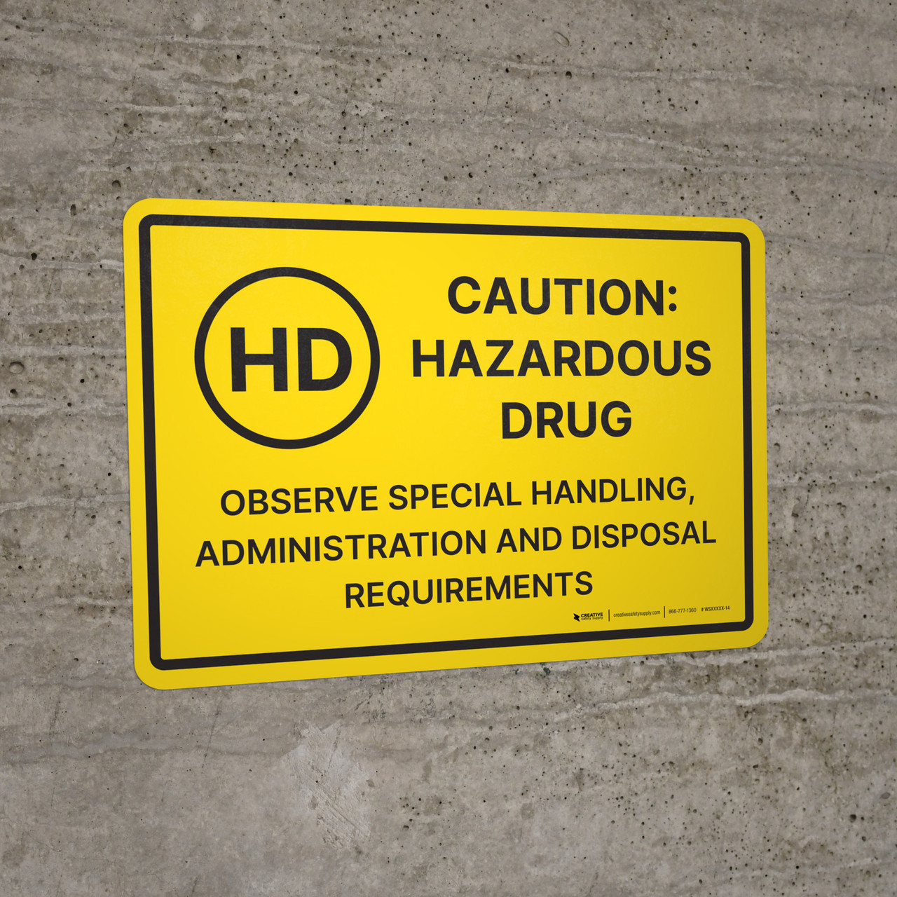 Caution: Hazardous Drug Observe Special Handling Administration And ...