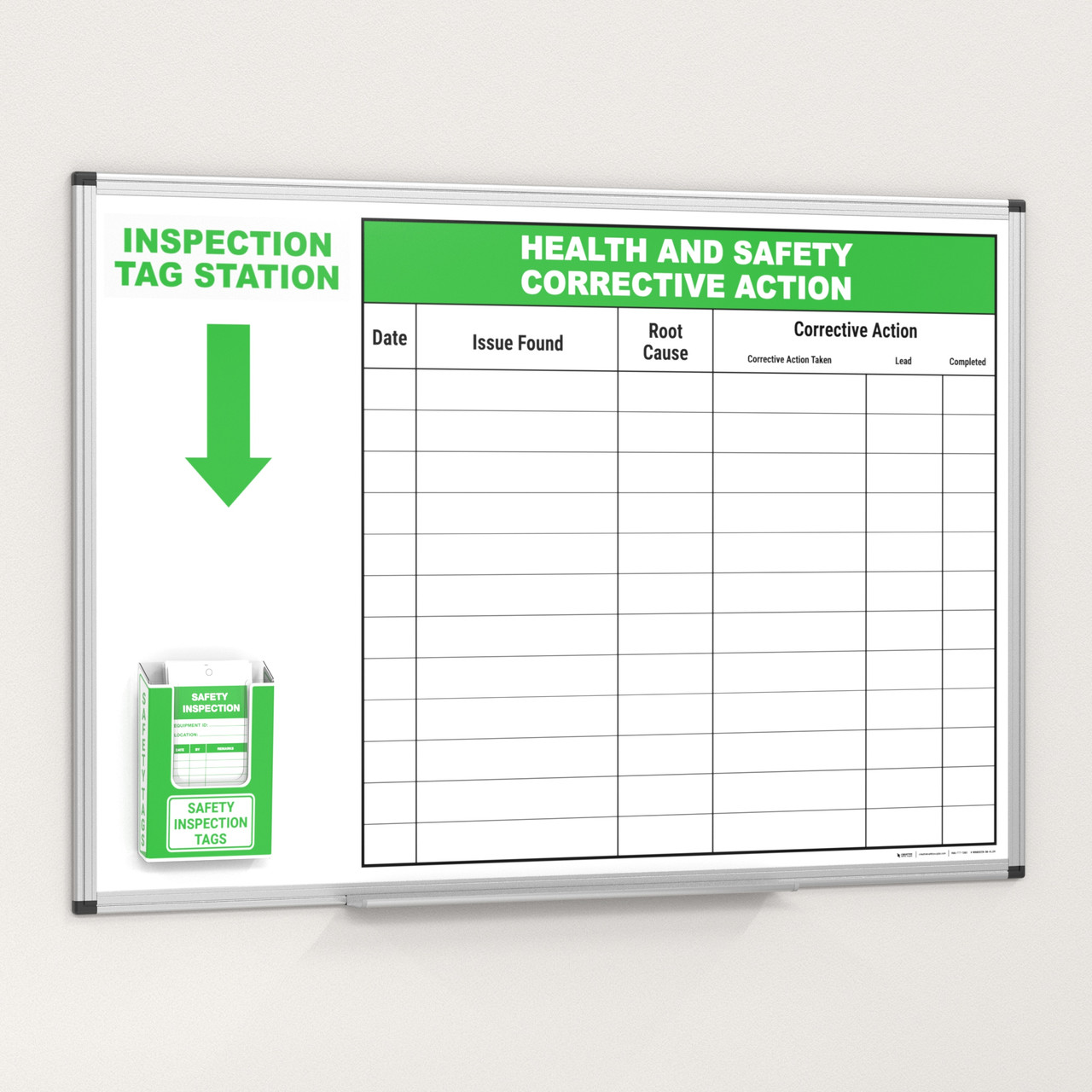 Inspection Tags - 36X24 Tag Station