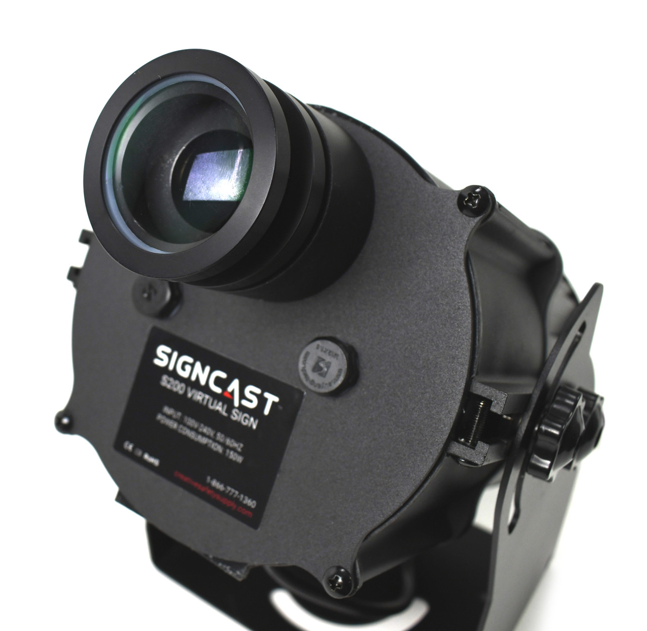 SignCast™ S200 Virtual Sign Projector - Electrical Panel, Do Not Block