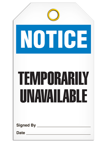Notice Temporarily Unavailable | Creative Safety Supply
