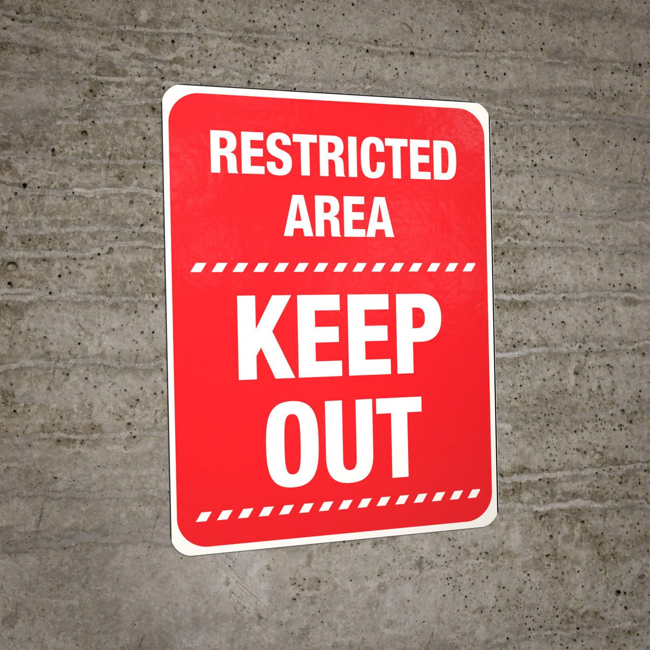 Restricted Area Keep Out | Creative Safety Supply