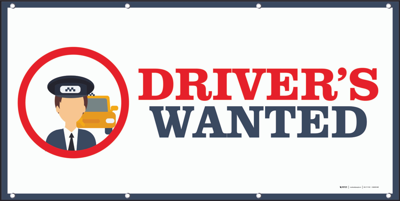 Drivers Wanted Banner