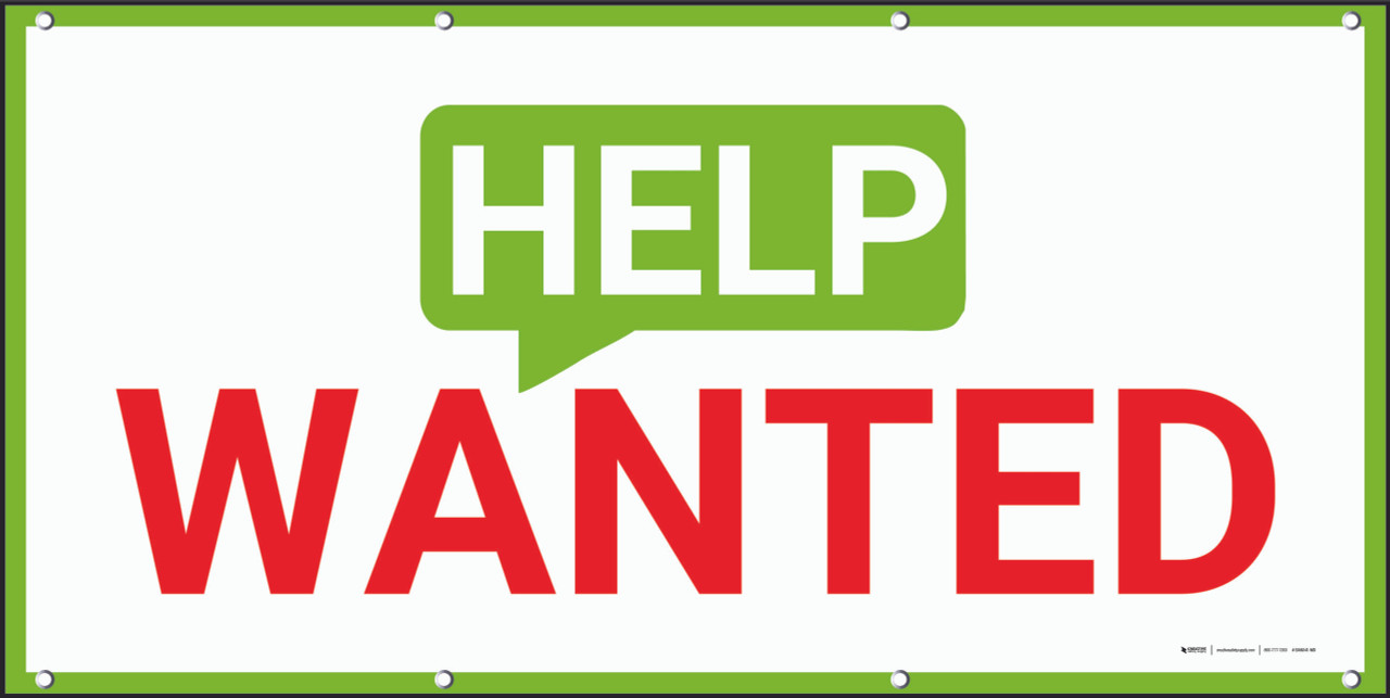 Help Wanted Banner