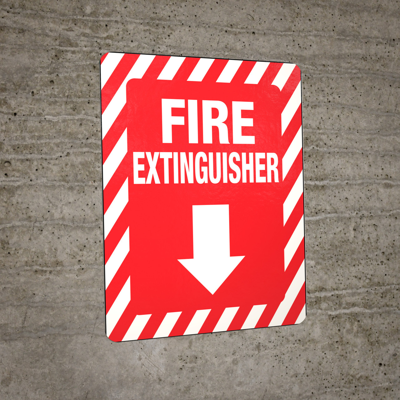 Fire Extinguisher Below