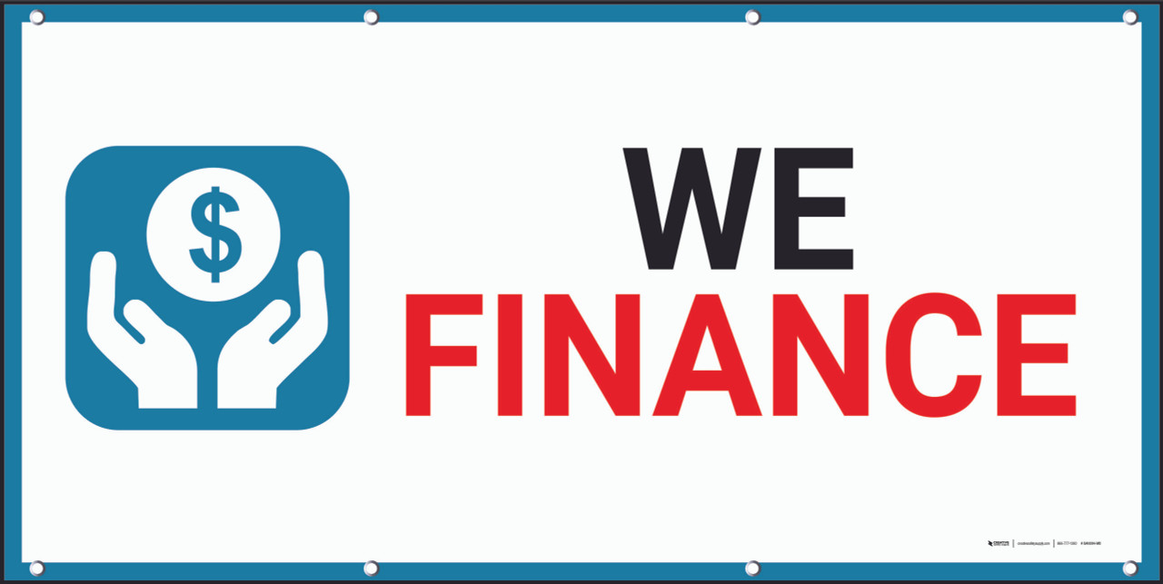 We Finance Banner