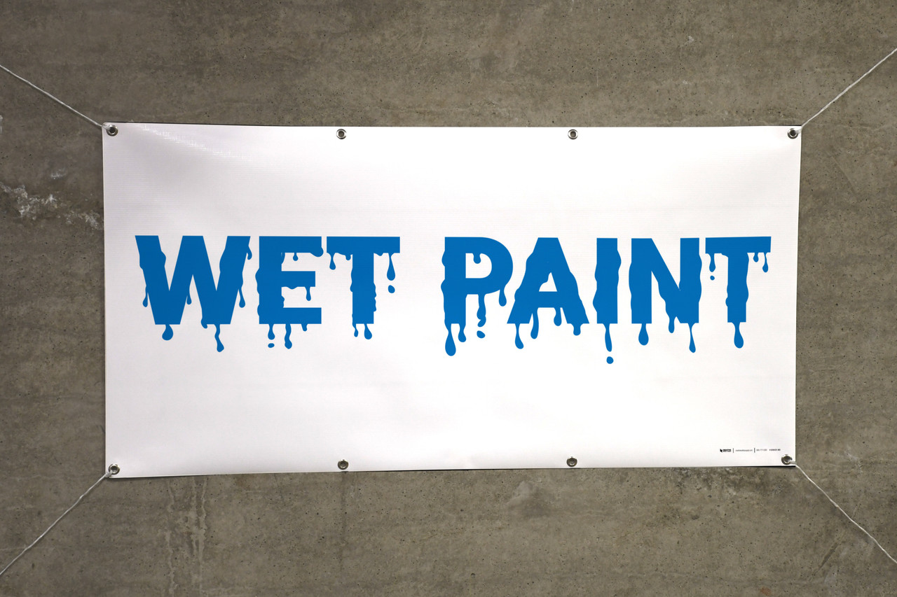 Wet Paint Banner | Creative Safety Supply