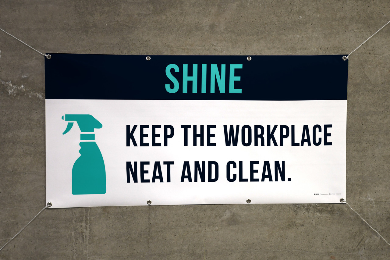 Shine 5S Banner | Creative Safety Supply