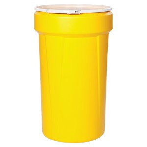SpillTech 55 Gallon Open Head Poly Drum with Ring | Creative Safety Supply
