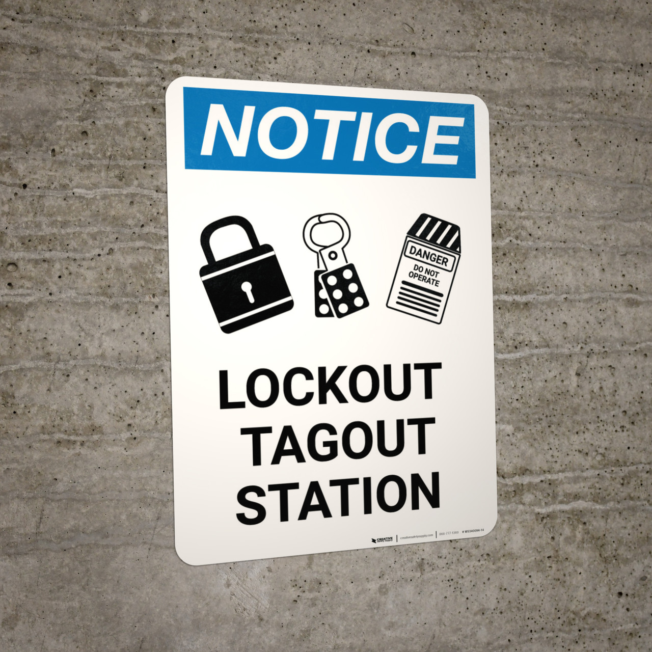 Notice: Long Pants Required with Icon - Portrait Wall Sign