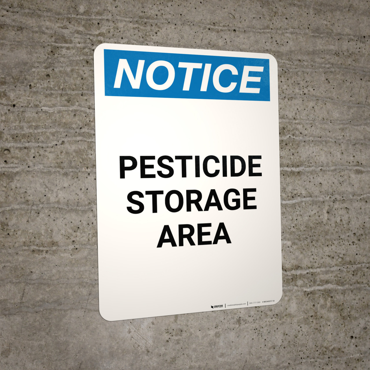 Notice: Picture ID Required - Portrait Wall Sign