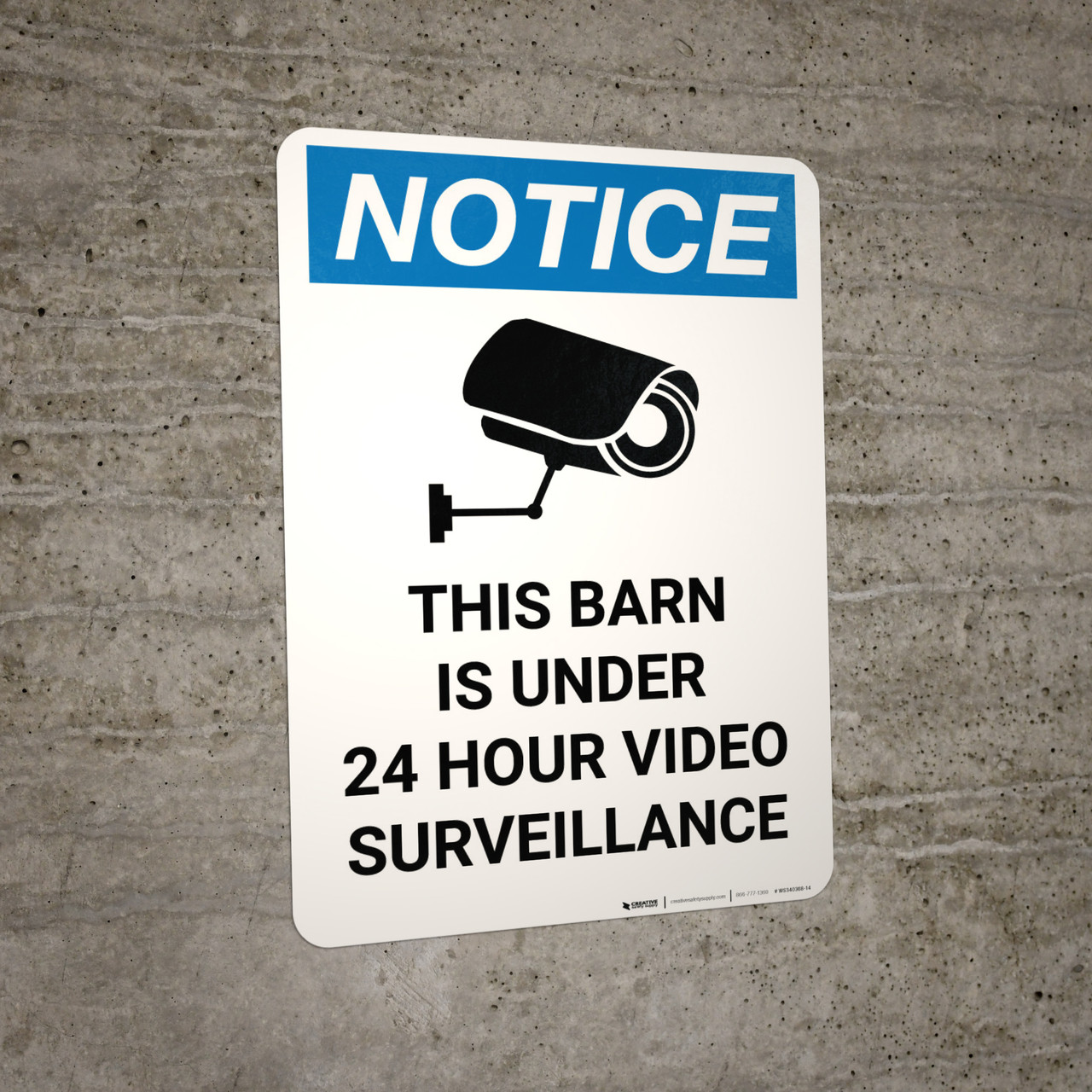 Notice: Stop Visitor Must Report To The Office With Graphic - Portrait ...