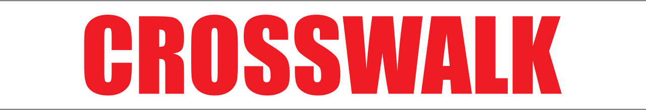 Crosswalk - Inline Printed Floor Marking Tape | Creative Safety Supply