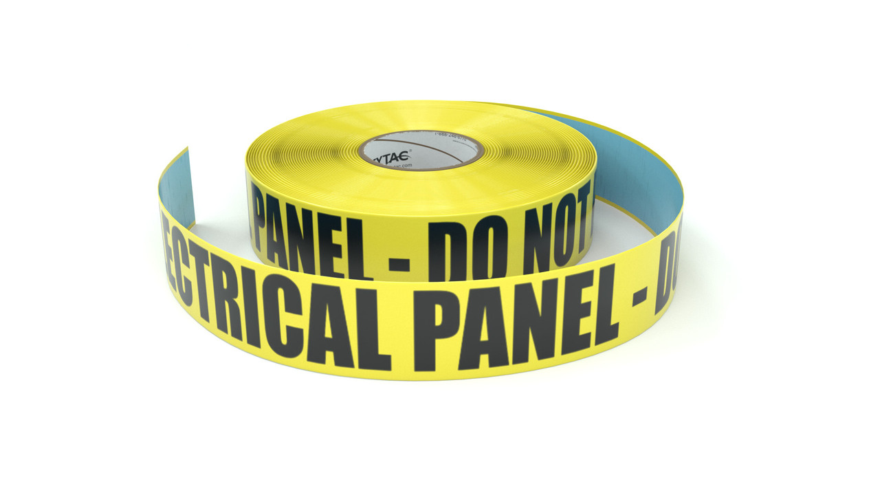 Electrical Panel Do Not Block Inline Printed Floor Marking Tape