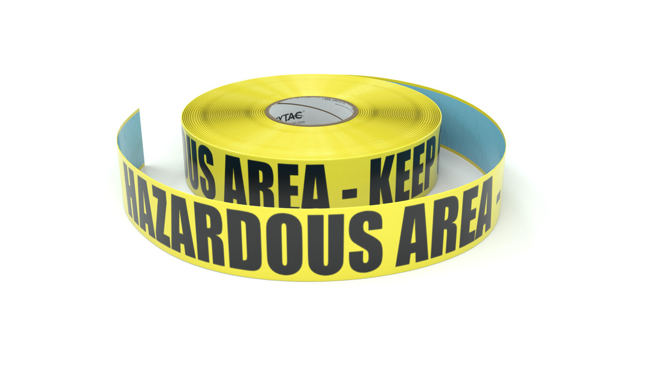 Hazardous Area - Inline Printed Floor Marking Tape | Creative Safety Supply
