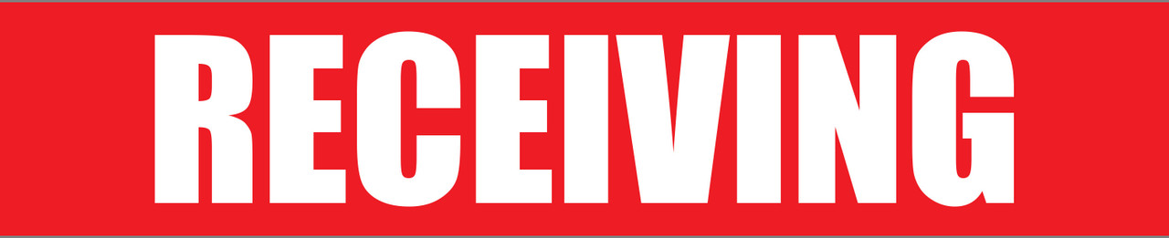 Receiving - Inline Printed Floor Marking Tape