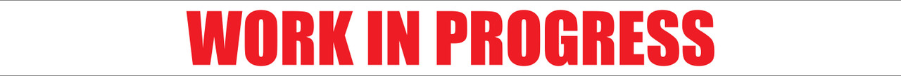 Work In Progress - Inline Printed Floor Marking Tape