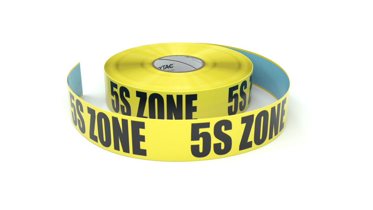 5S Zone - Inline Printed Floor Marking Tape | Creative Safety Supply