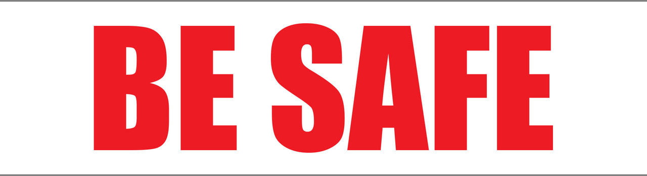 Be Safe - Inline Printed Floor Marking Tape | Creative Safety Supply