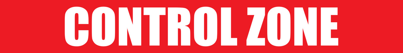 Control Zone - Inline Printed Floor Marking Tape