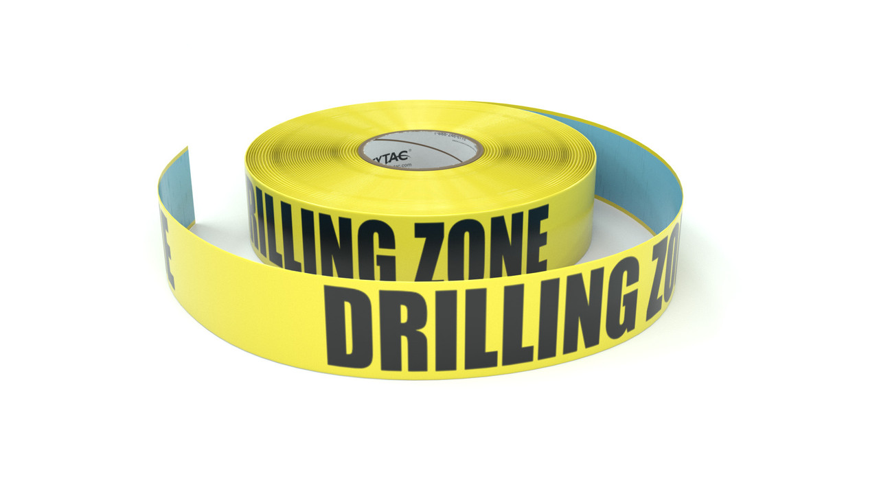Drilling Zone - Inline Printed Floor Marking Tape