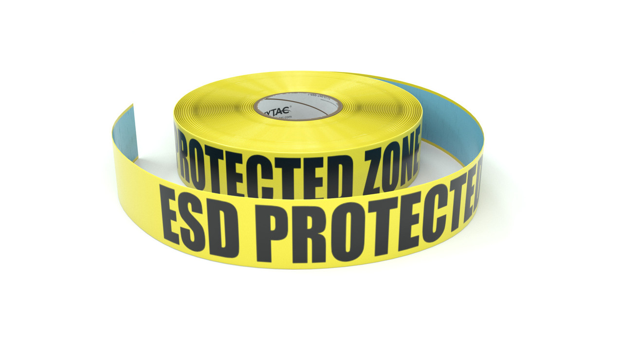 ESD Protected Zone - Inline Printed Floor Marking Tape | Creative ...