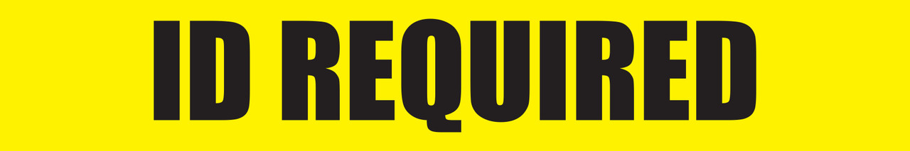 ID Required - Inline Printed Floor Marking Tape