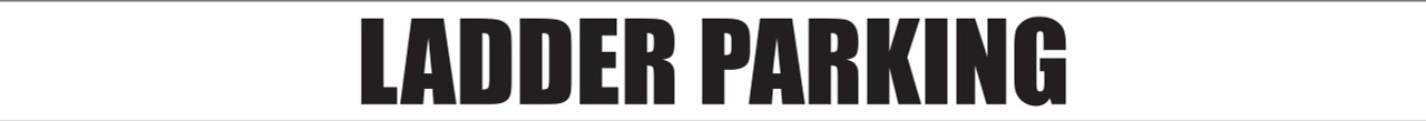Ladder Parking - Inline Printed Floor Marking Tape | Creative Safety Supply