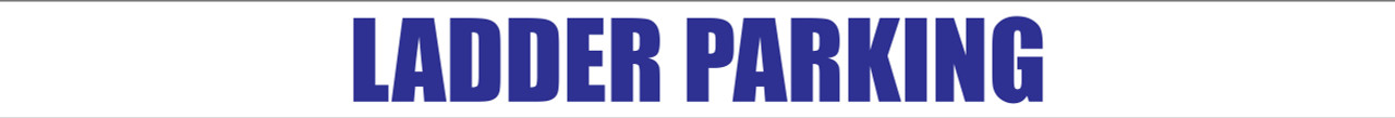 Ladder Parking - Inline Printed Floor Marking Tape