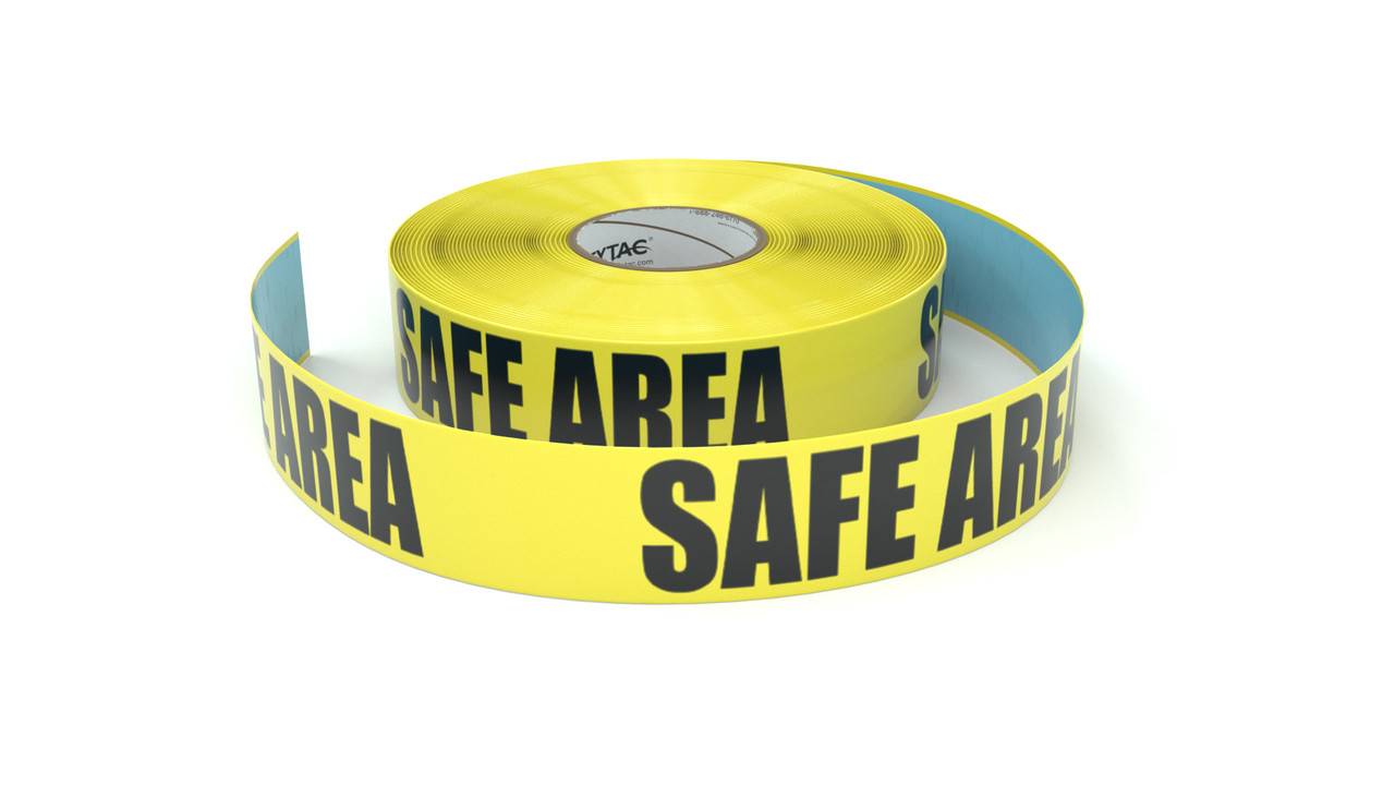 Safe Area Inline Printed Floor Marking Tape