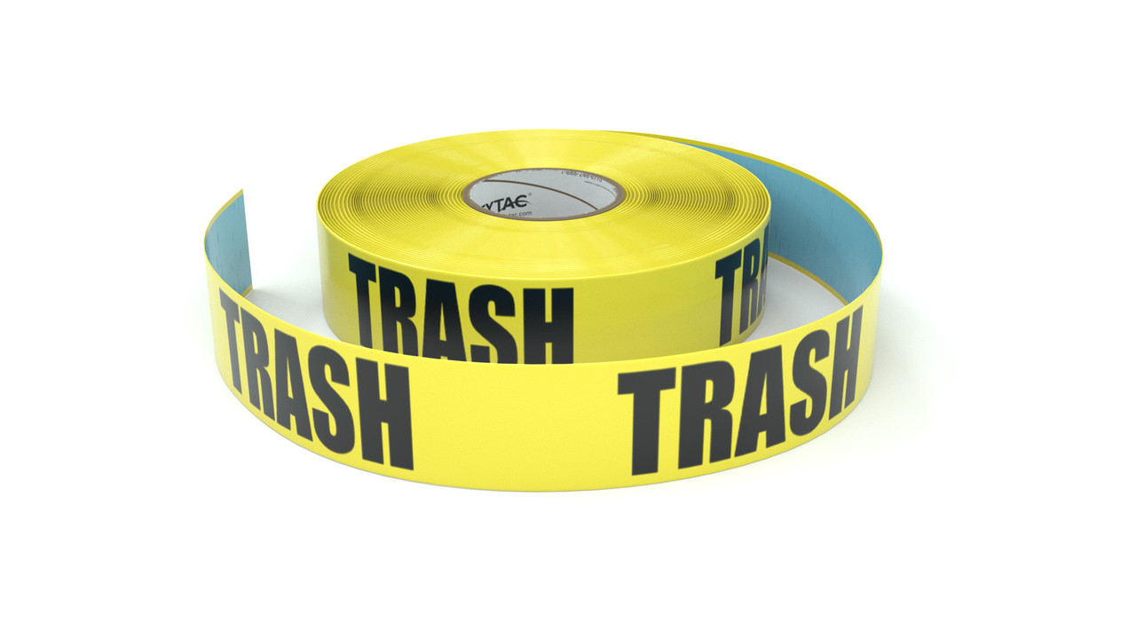 Trash - Inline Printed Floor Marking Tape | Creative Safety Supply