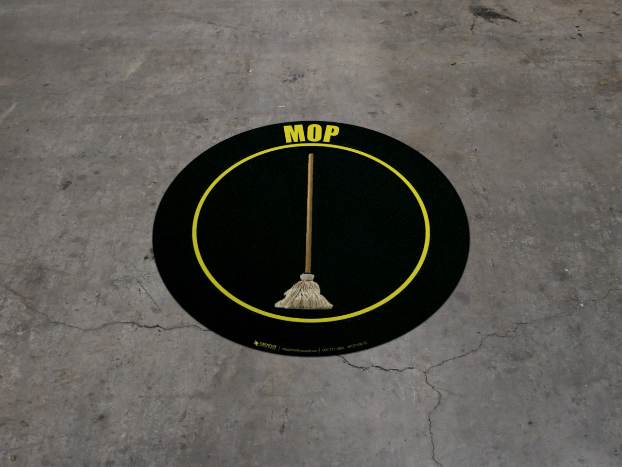 Mop Floor Sign