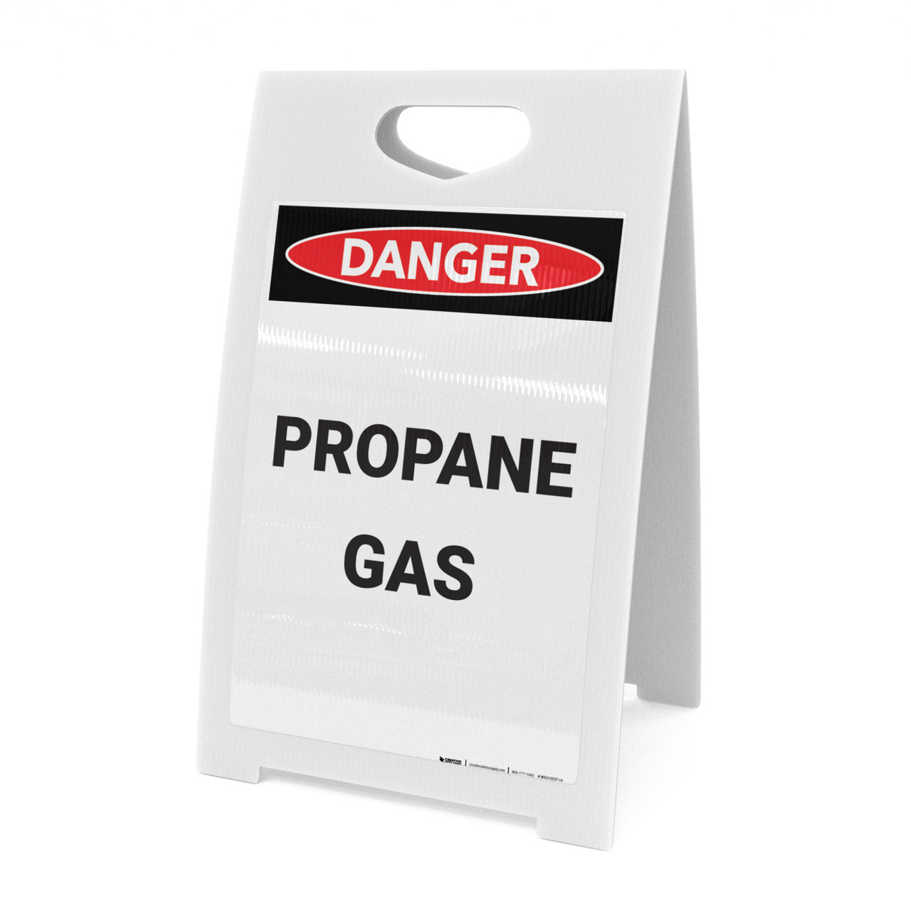 Propane Gas - A-Frame Sign | Creative Safety Supply