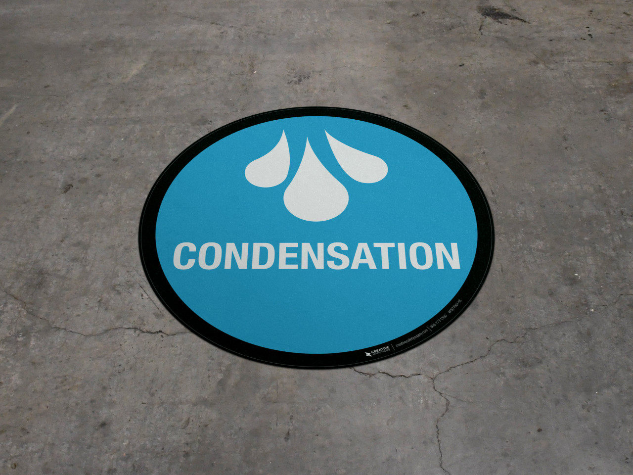 Condensation Floor Sign