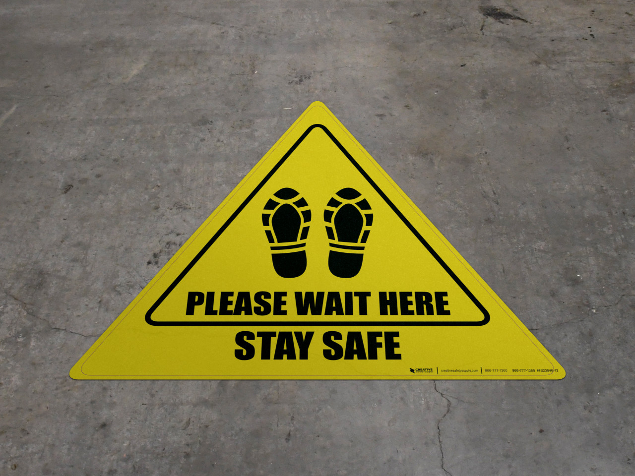 Create Custom Floor Sign | Creative Safety Supply