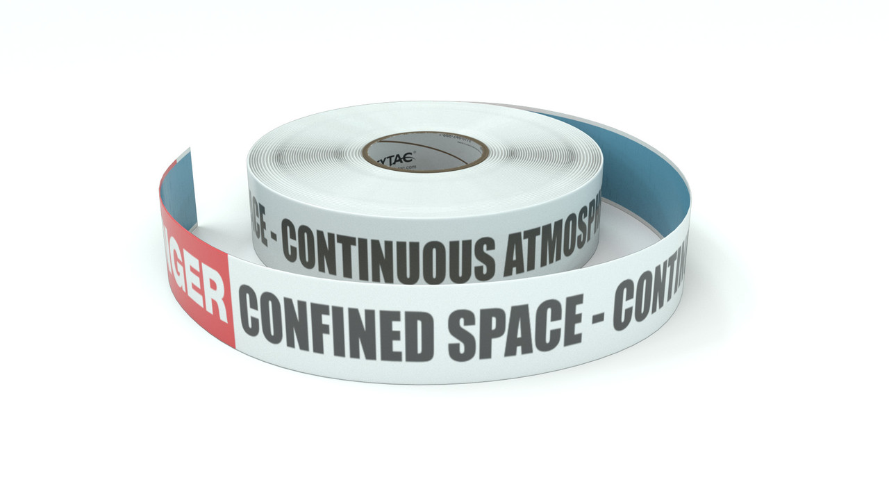 Danger Confined Space Continuous Atmospheric Monitoring Inline