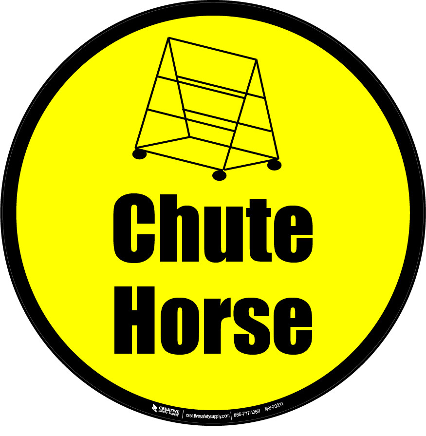 Signe Chut Signs ByLITA Square Garbage Chute Door Or Wall Sign
