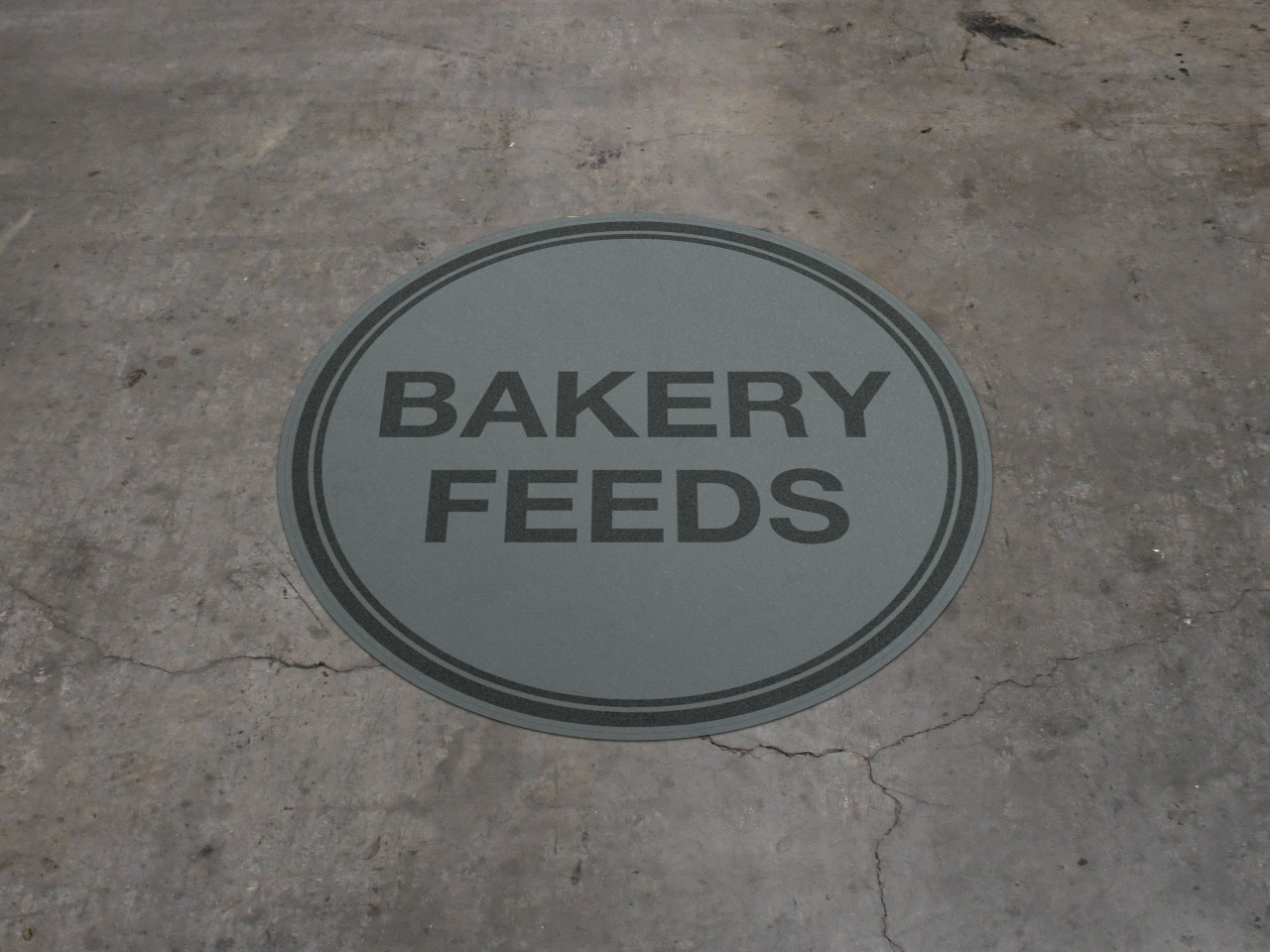 Bakery Feeds Floor Sign | Creative Safety Supply
