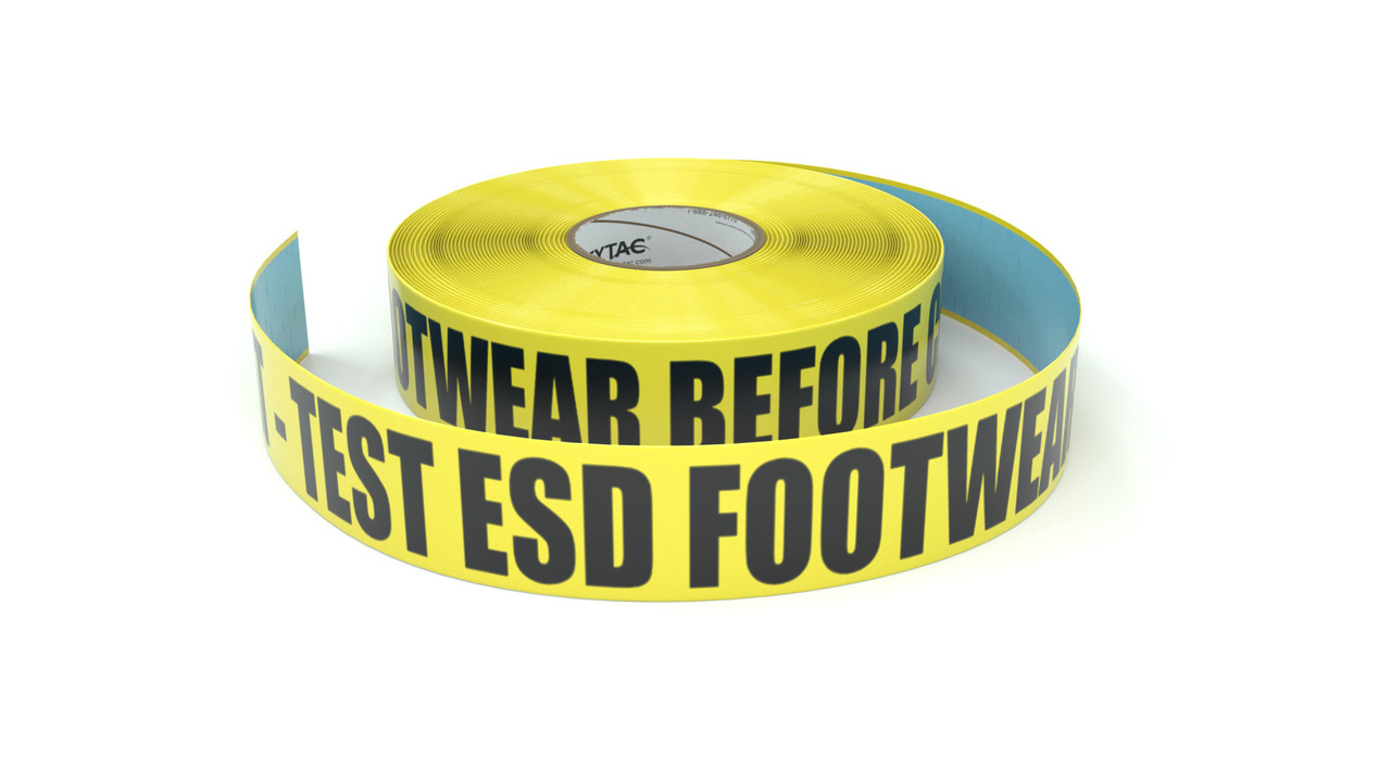 ESD: ESD Mat - Test ESD Footwear Before Crossing - Inline Printed Floor ...