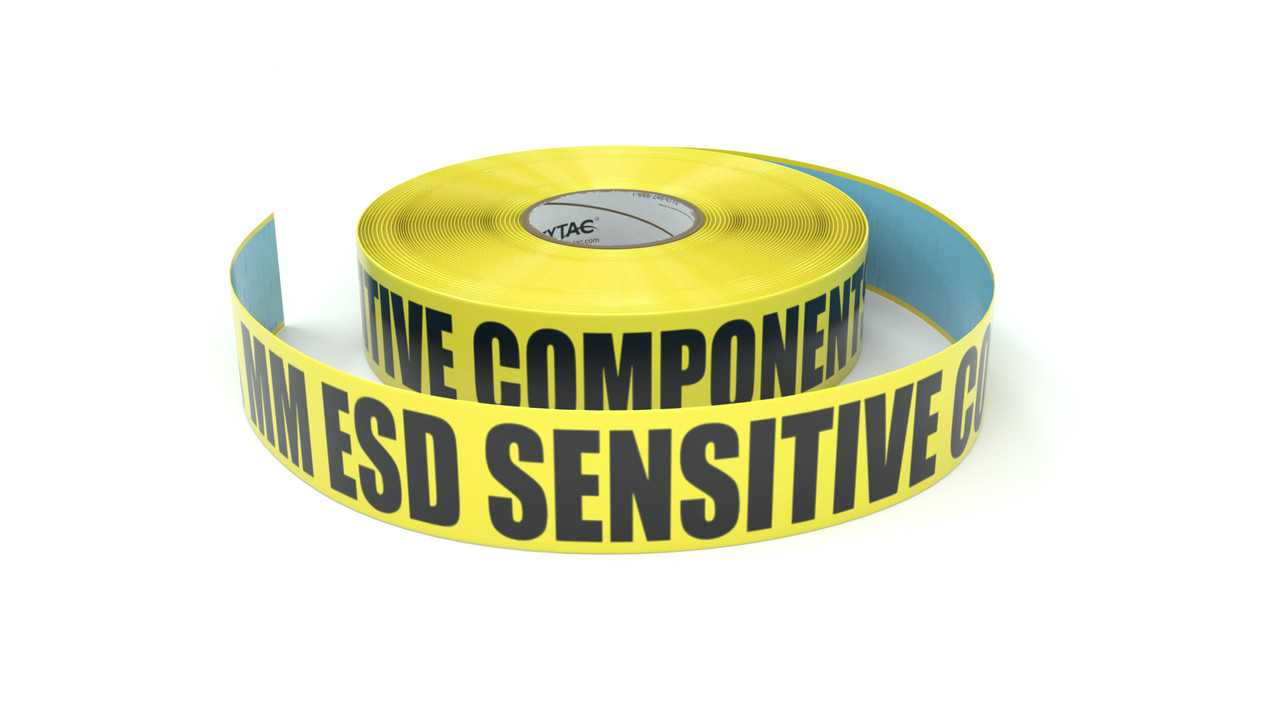 ESD: MM ESD Sensitive Components - Inline Printed Floor Marking Tape ...