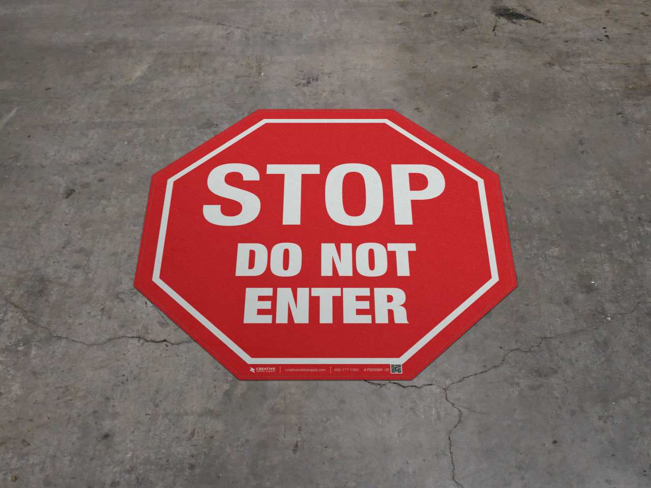 Stop Sign - Do Not Enter