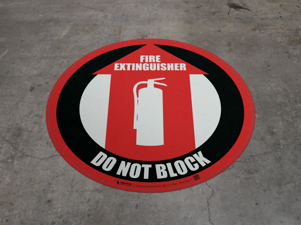 Fire Extinguisher Do Not Block