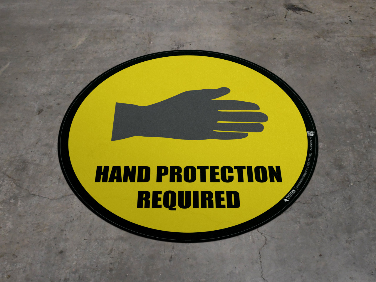 Hand Protection Required