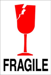 International Fragile 3 x 4 - Label Roll | Creative Safety Supply