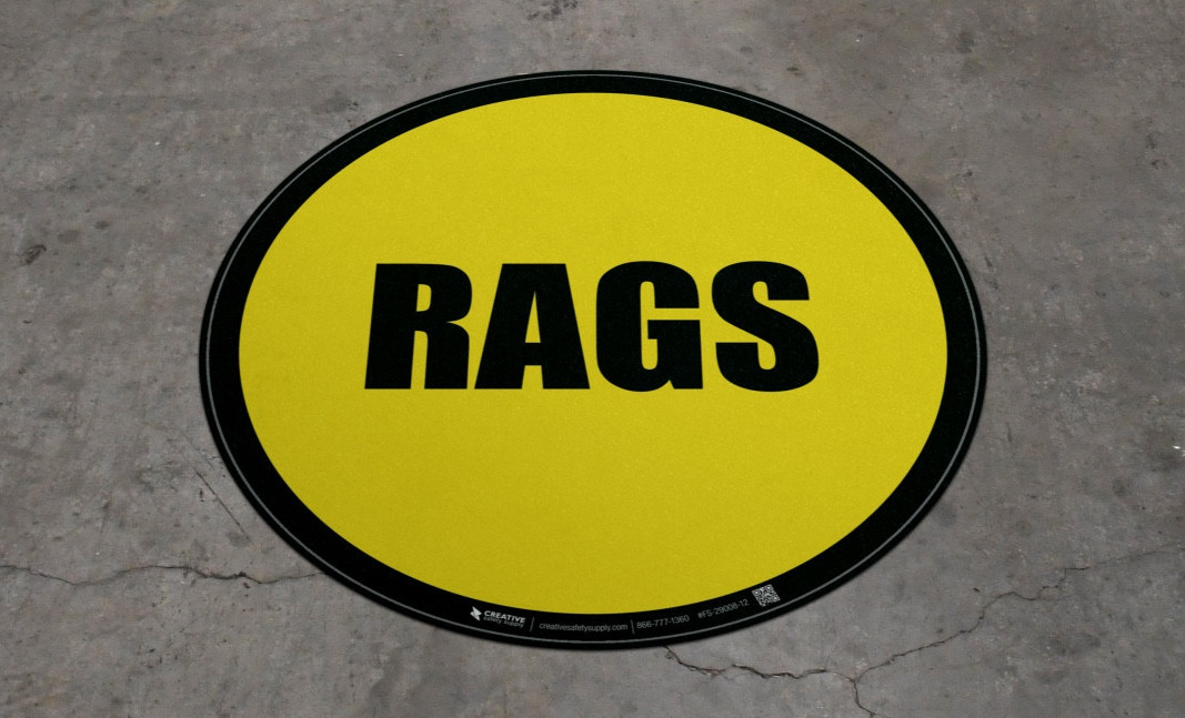 Rags Sign