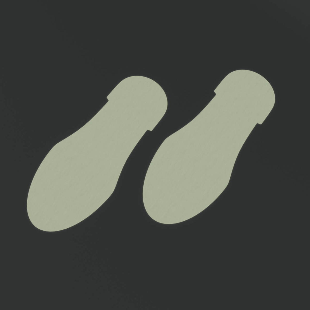 Safetytac® Glowstripe Footprints