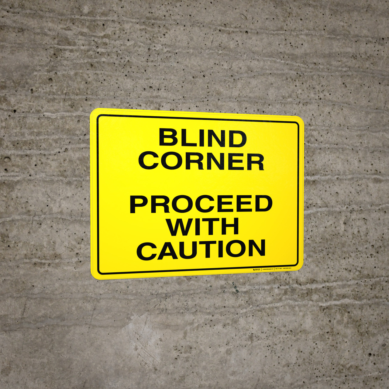 Blind Corner - Wall Sign | Creative Safety Supply