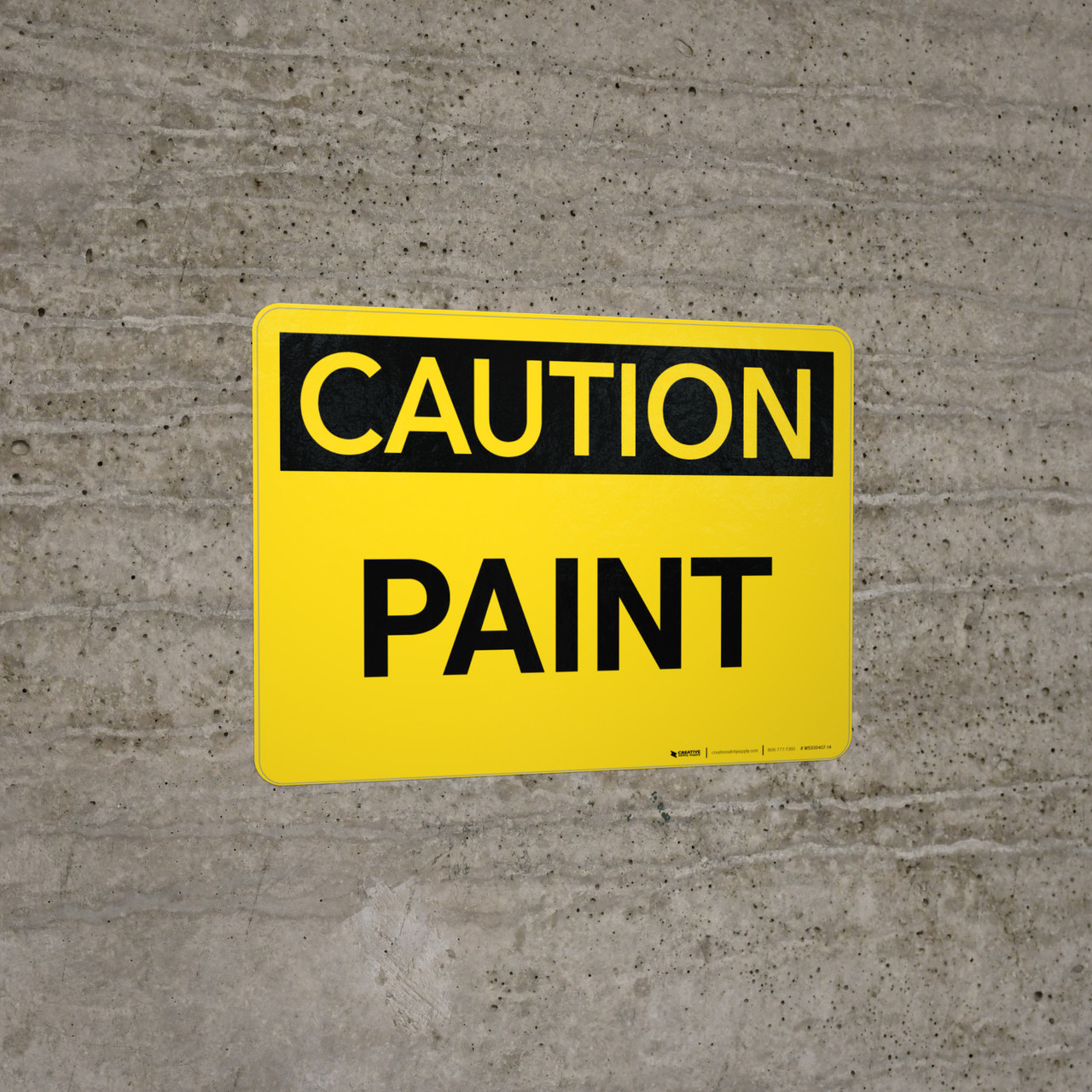 Caution: Paint Landscape | Creative Safety Supply