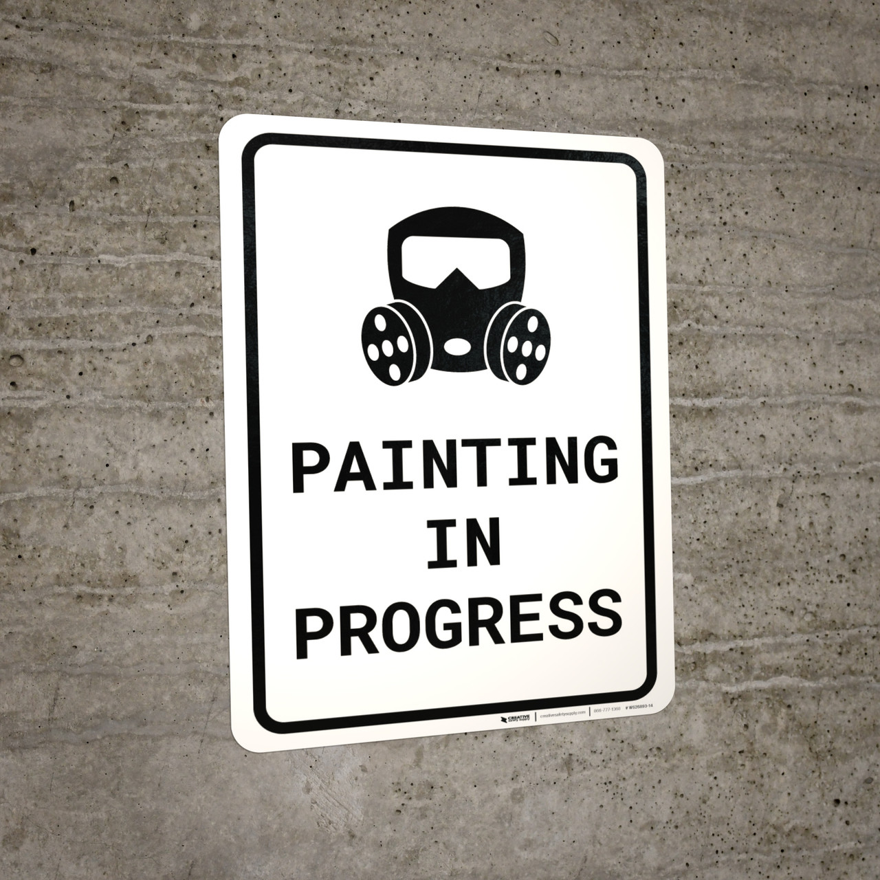 Painting In Progress with Icon Portrait | Creative Safety Supply