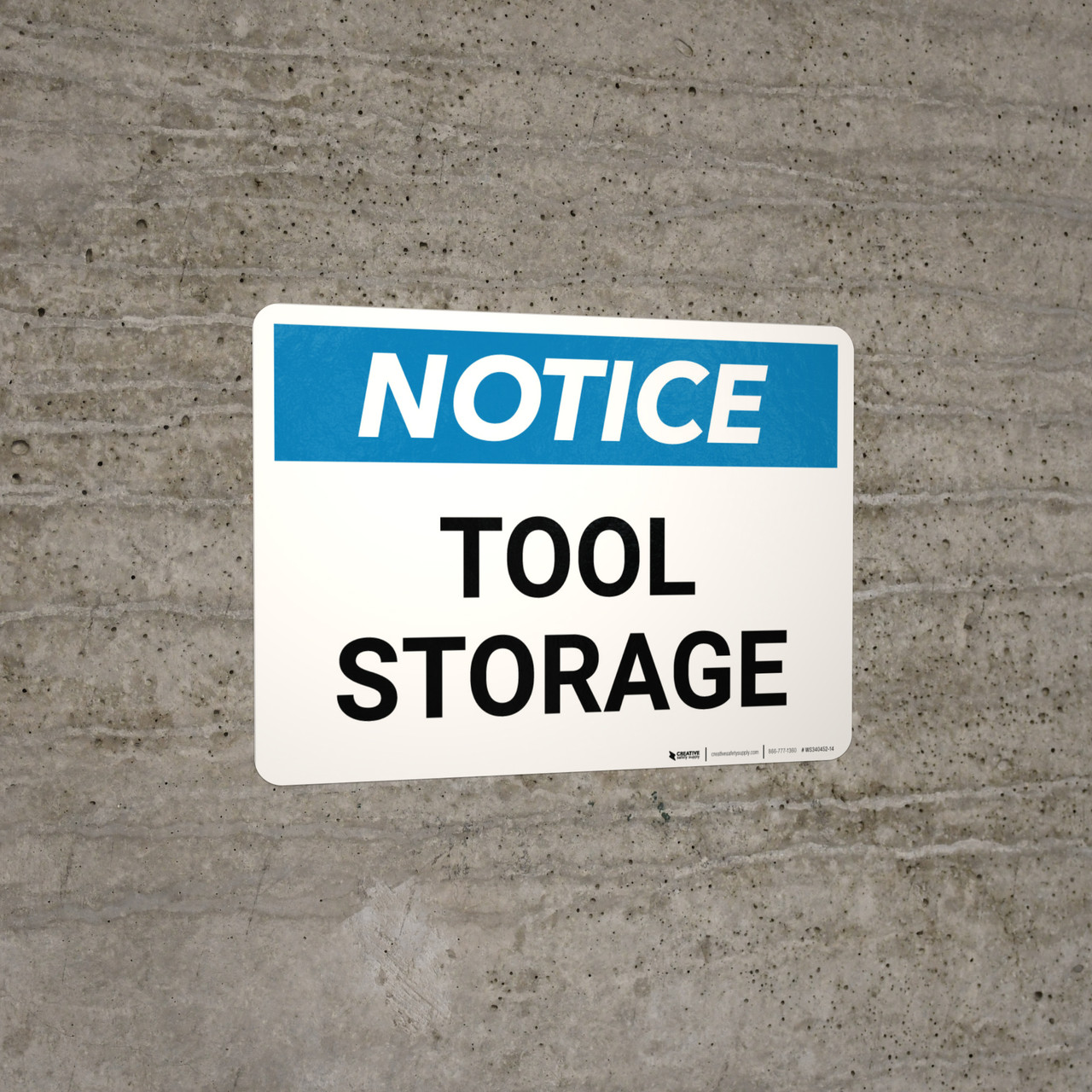 Notice: Tool Storage Landscape | Creative Safety Supply